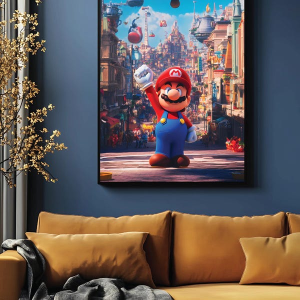 Super Mario Print - Etsy