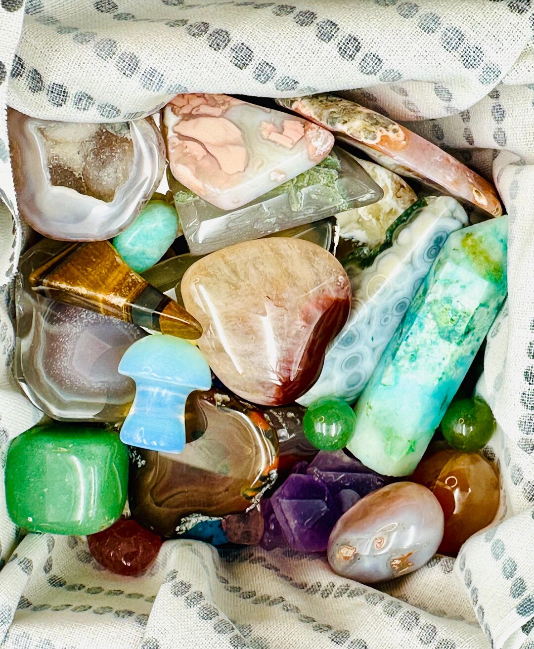 Tootie’s Booty “peek-a-boo” Treasure Chest!!! Mixtures of Semi-precious ...