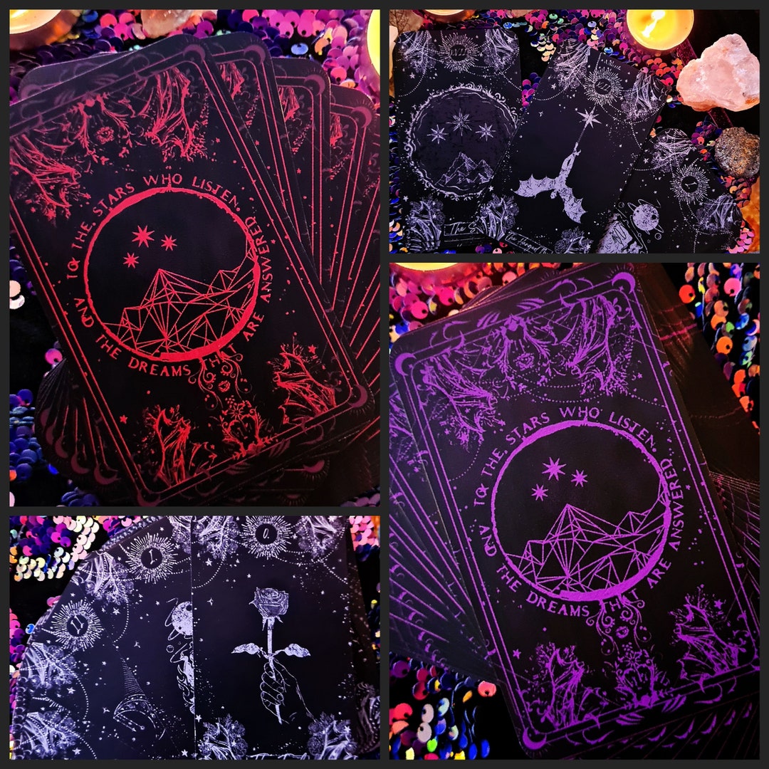 ACOTAR Inspired Tarot Deck NEW - Etsy