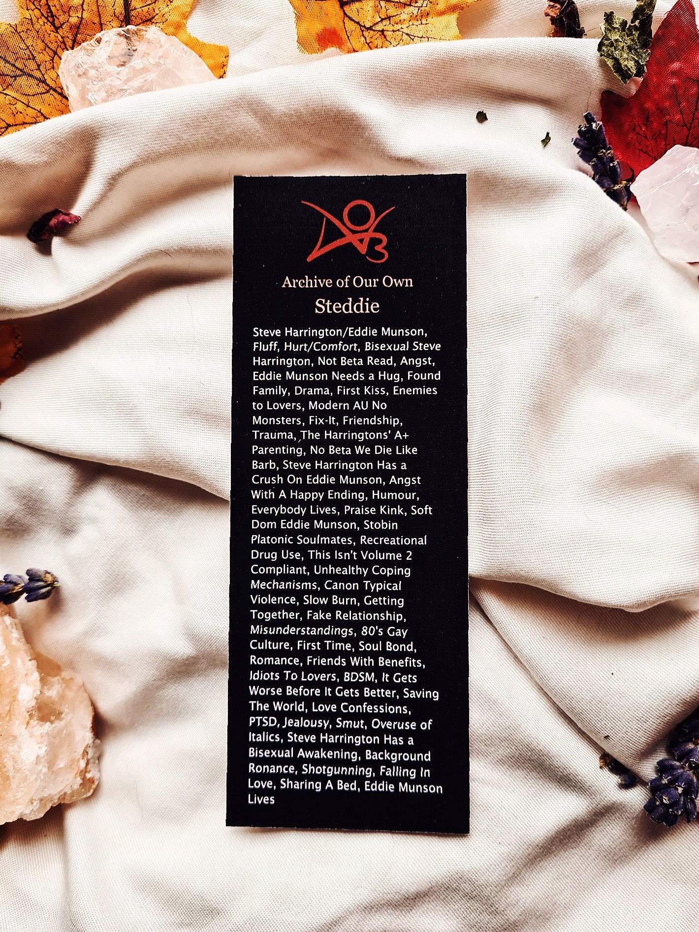 AO3 Tag Style Fanfiction Bookmarks - Etsy Australia