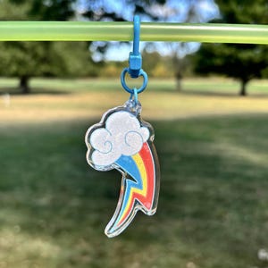 MLP Cutie Mark Inspired Acrylic Keychain - Etsy