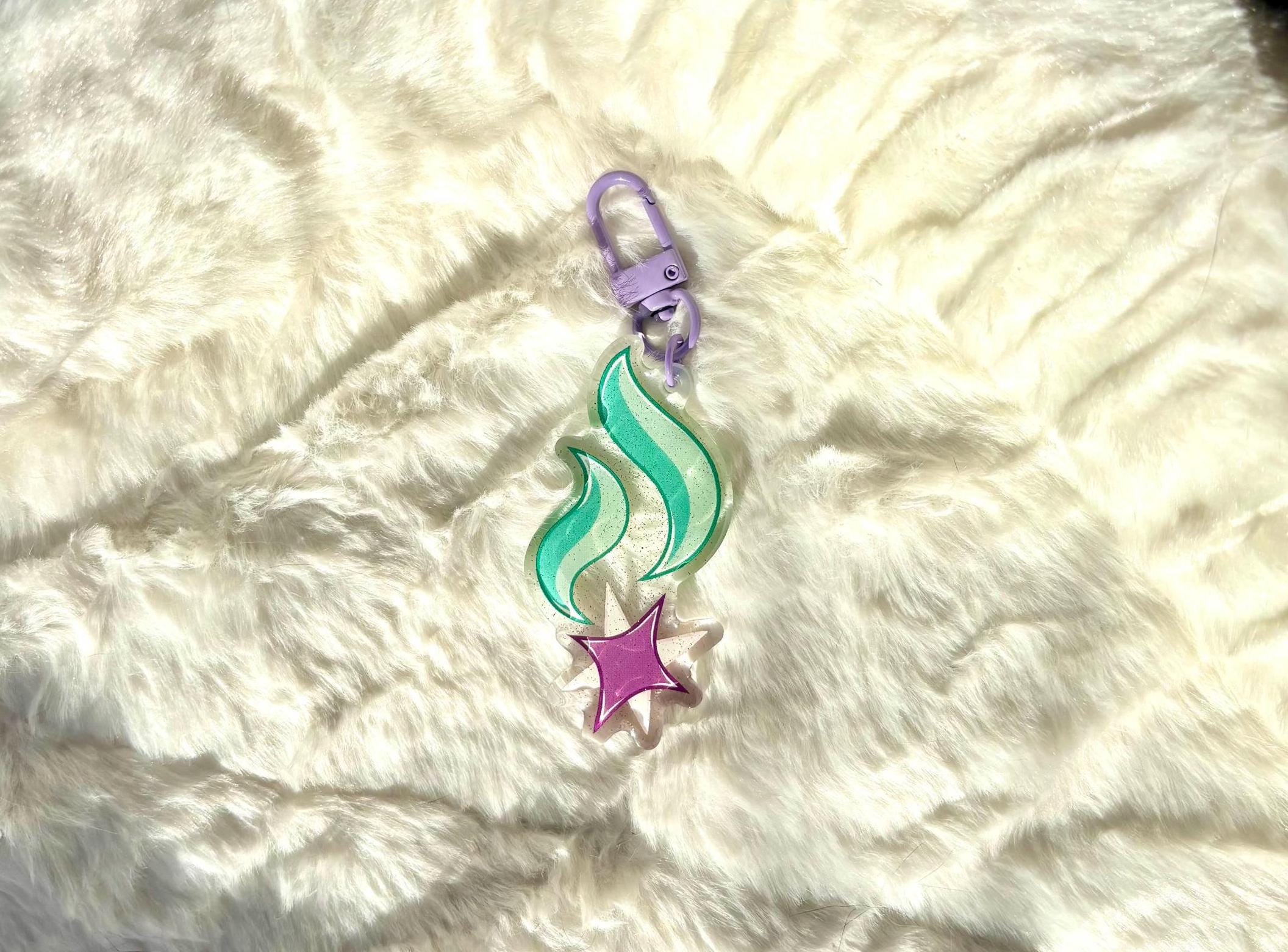 MLP Cutie Mark Inspired Acrylic Keychain [set Two] - Etsy