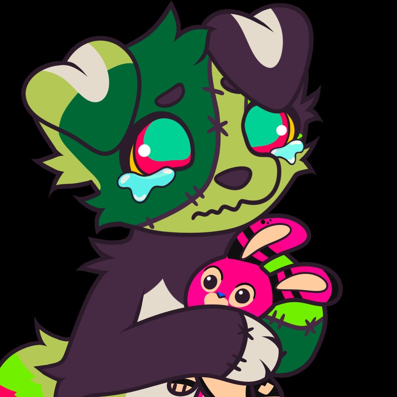 Custom Fursona Sticker Pack - Etsy