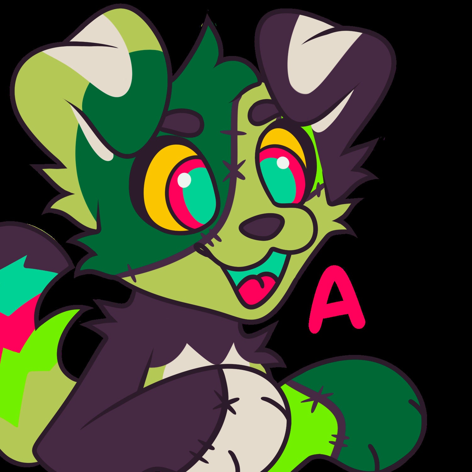 Custom Fursona Sticker Pack - Etsy