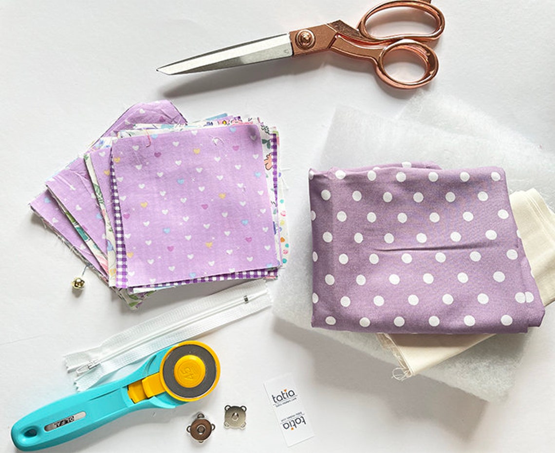 Large Patchwork Tote Bag PDF Sewing Pattern Sewing Tutorial PDF Instant Download Tote Bag ...