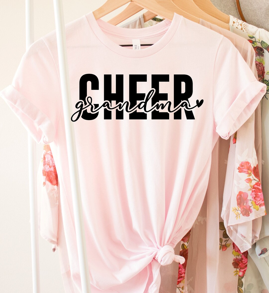 Cheer Grandma Shirt, Cheer Grandma, Cheer Shirt, Grandma Shirt, Gift ...