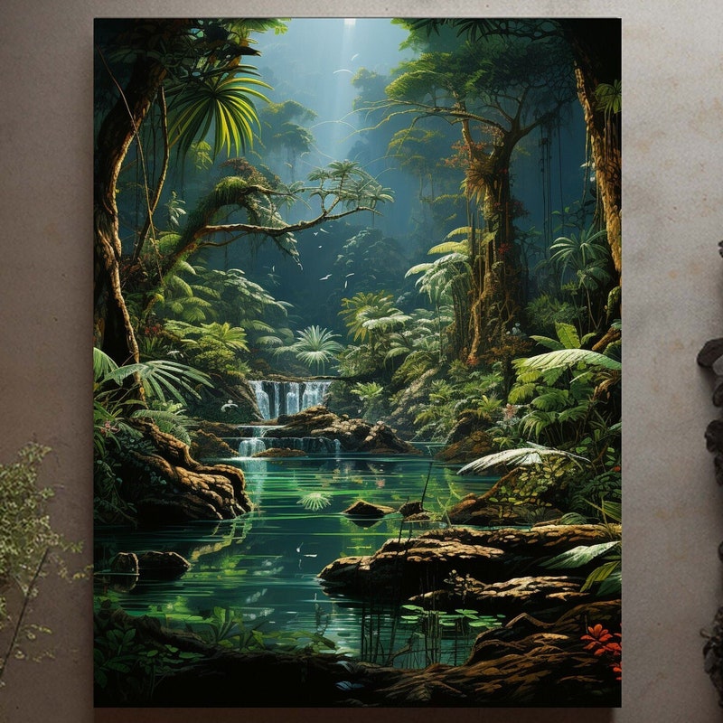 Jungle Wall Art - Etsy