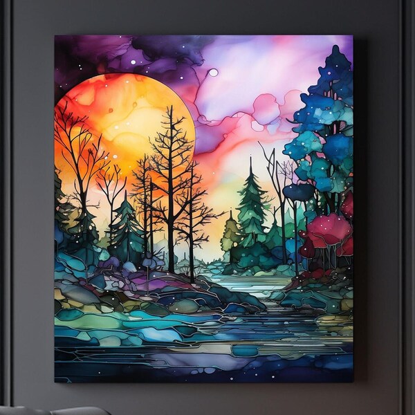 Alcohol Ink - Etsy Canada