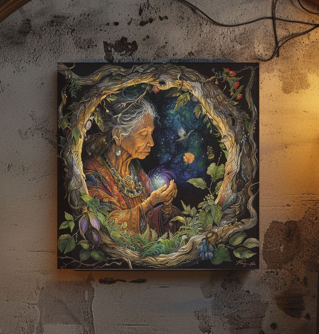 Spiritual Mother Earth Magical-fantasy Spiritual Mother Nature Art ...
