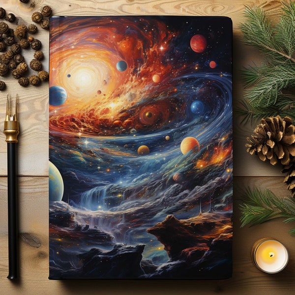 Outer Space Notebook - Etsy