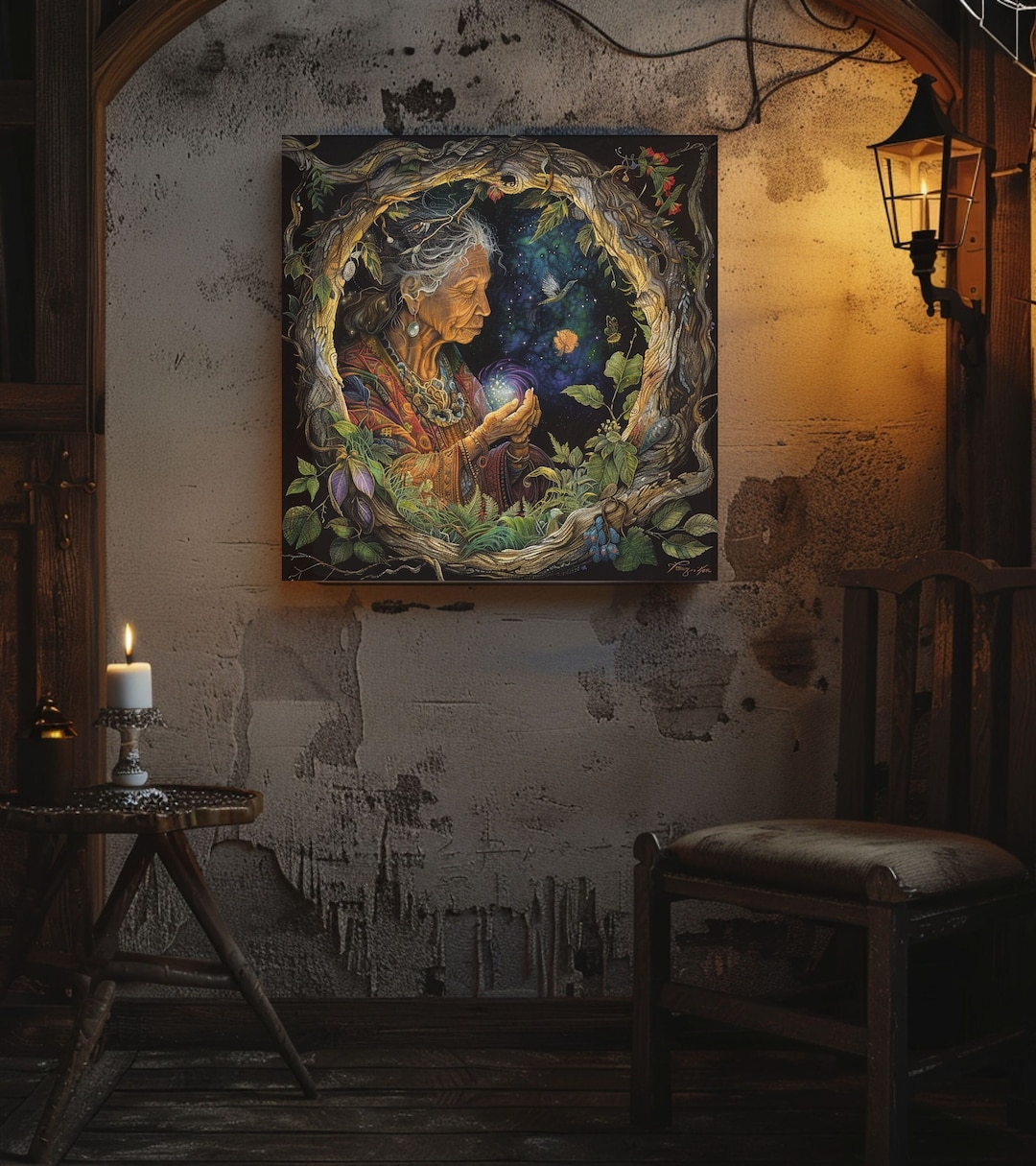 Spiritual Mother Earth Magical-fantasy Spiritual Mother Nature Art ...