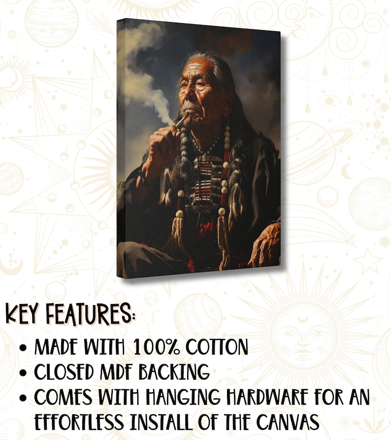 Native American Art Print Native American Wall Art Indian - Etsy