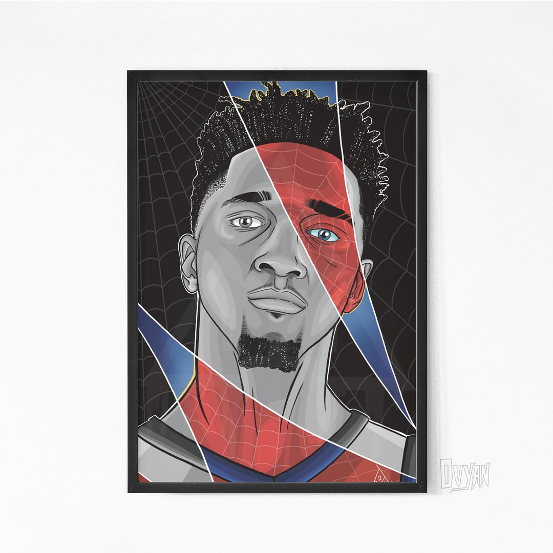 Donovan Mitchell NBA Wall Art Poster Basketball Cleveland Cavaliers ...