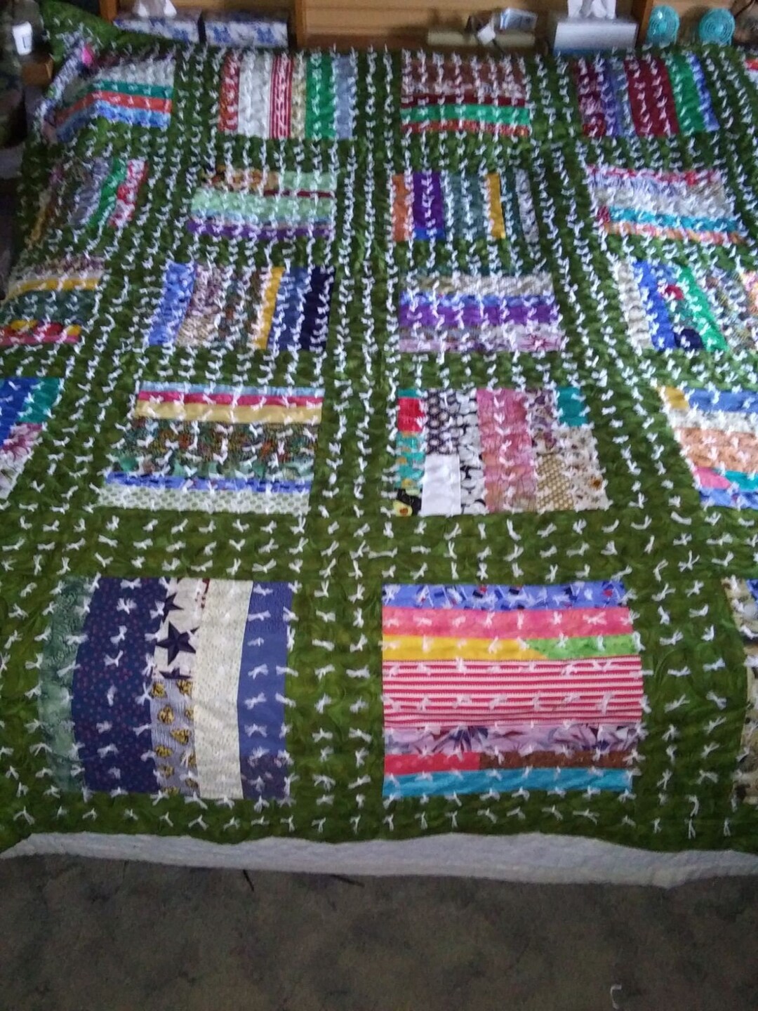 Hand Made Quilt - Queen Size - Etsy