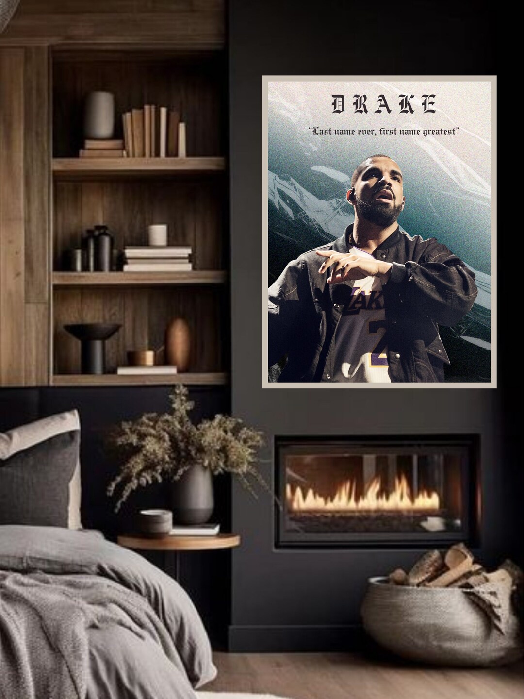Drake Poster, Drake Wall Art, Trendy Poster, Aesthetic Drake Poster - Etsy