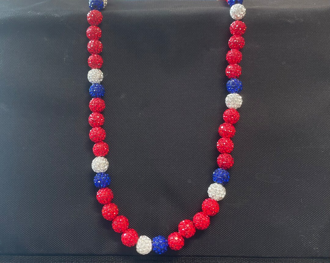 MLB BASEBALL INSPIRED Pollyanna Style Friendship Necklace - Etsy