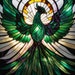 50 Stained Glass Phoenix Bundle PNG High Resolution Big Stained Wall ...