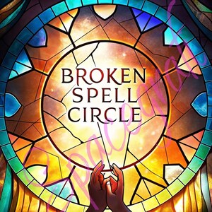 25 Stained Glass Wicked Bundle PNG High-resolution Digital Art for ...