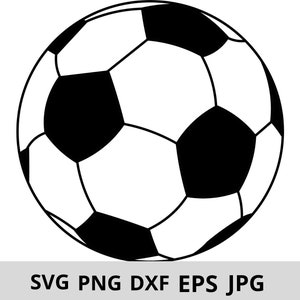 Soccer Ball Soccerball Futbol INSTANT DOWNLOAD 1 Vector .eps, Svg & Png ...