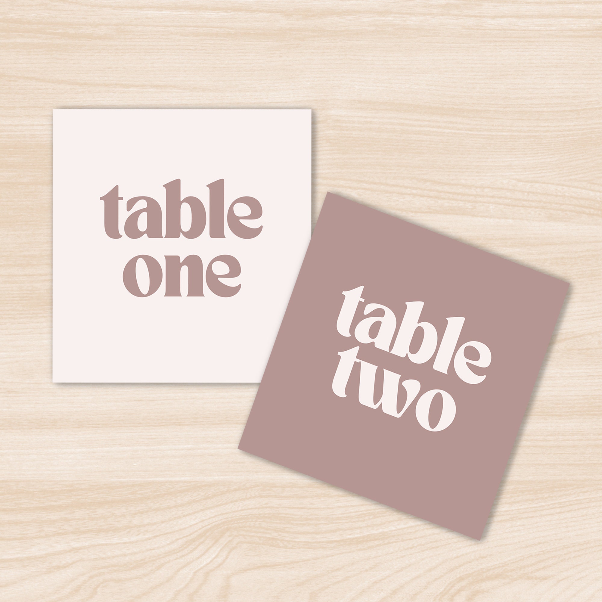 Table Numbers for Wedding | Pastel Wedding Table Numbers | Retro Table ...