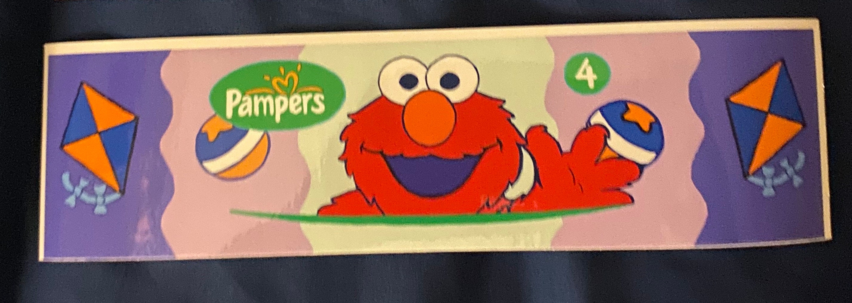 Vintage Pampers Sesame Street Diaper Tapes - Etsy