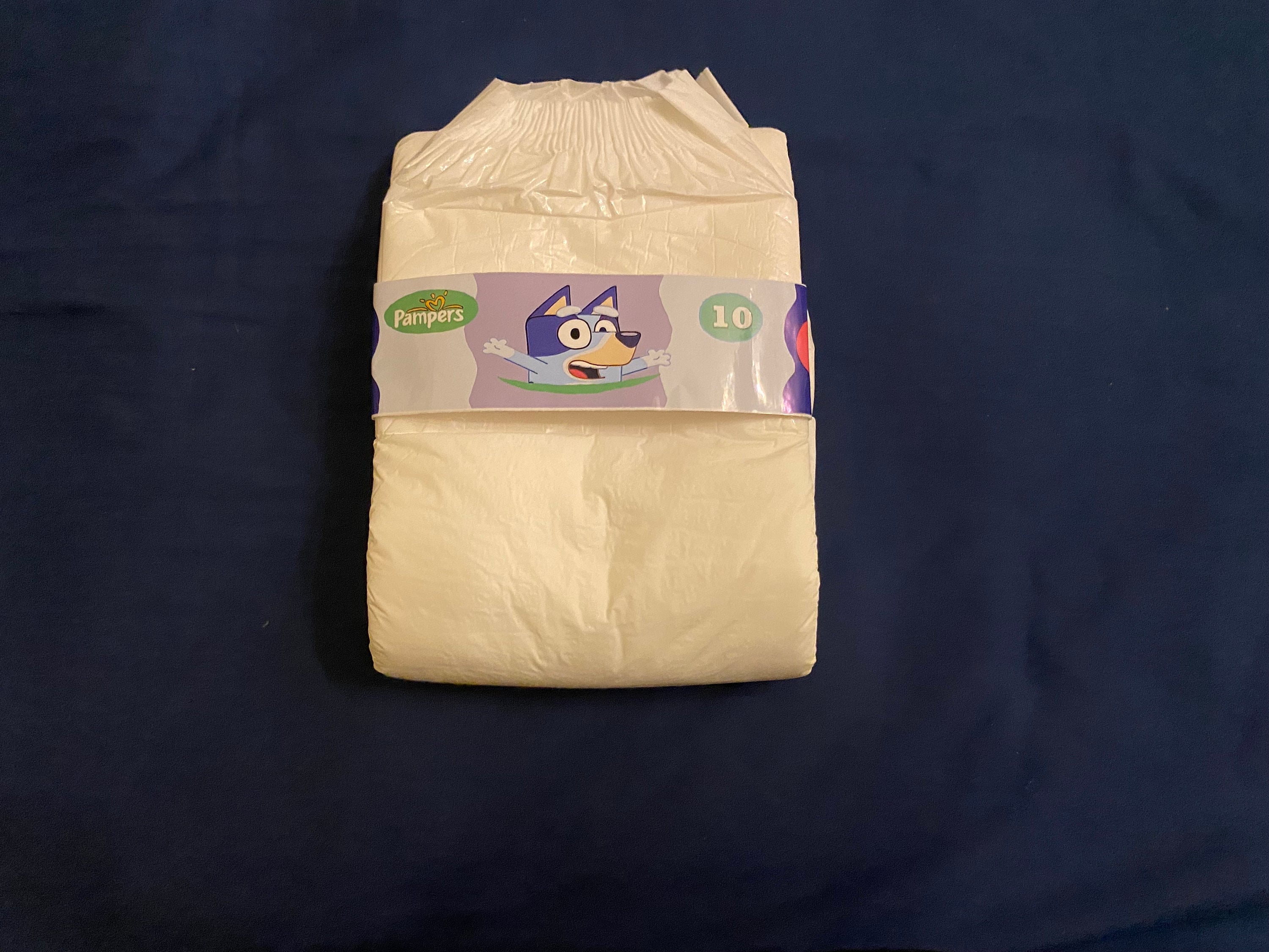 Vintage Pampers Style Bluey Diaper Tape - Etsy
