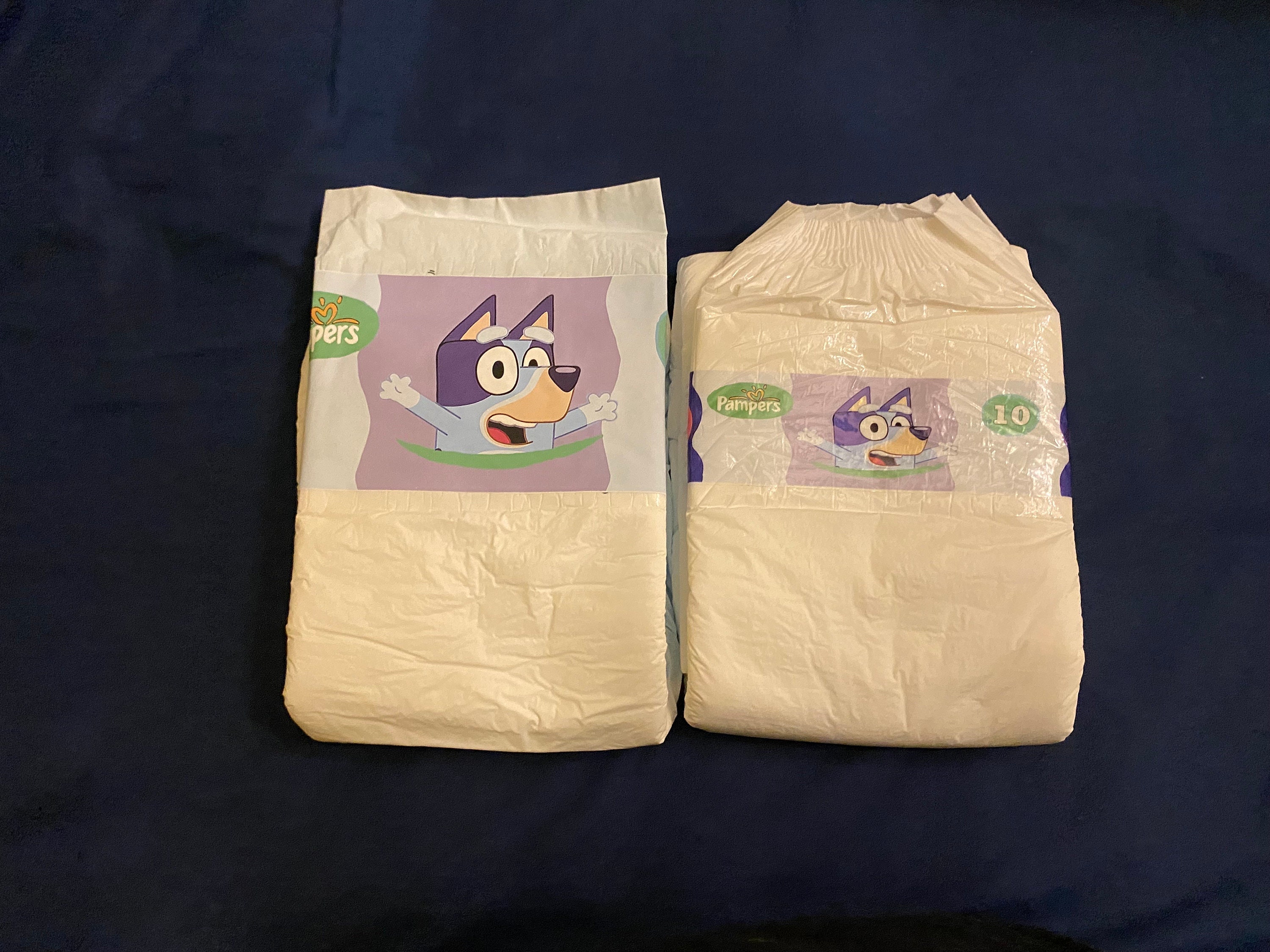 Vintage Pampers Style Bluey Diaper Tape - Etsy