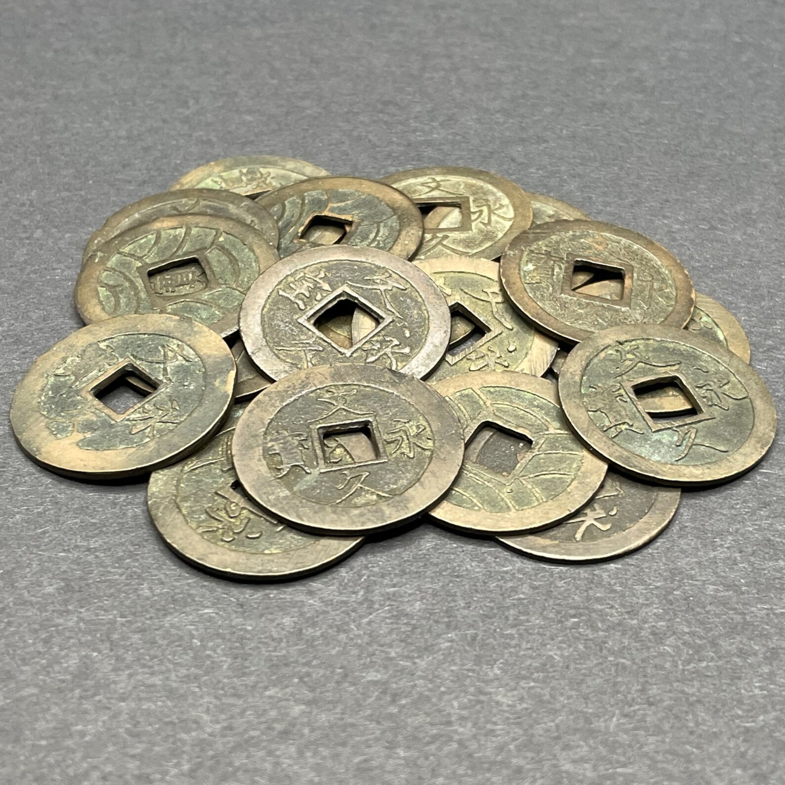 Genuine Japan Samurai Era Coin, 1863-1868, Last Shogun, 4 Mon, Edo ...