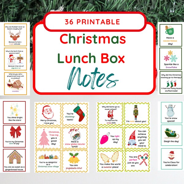 Lunch Box Cards - Etsy