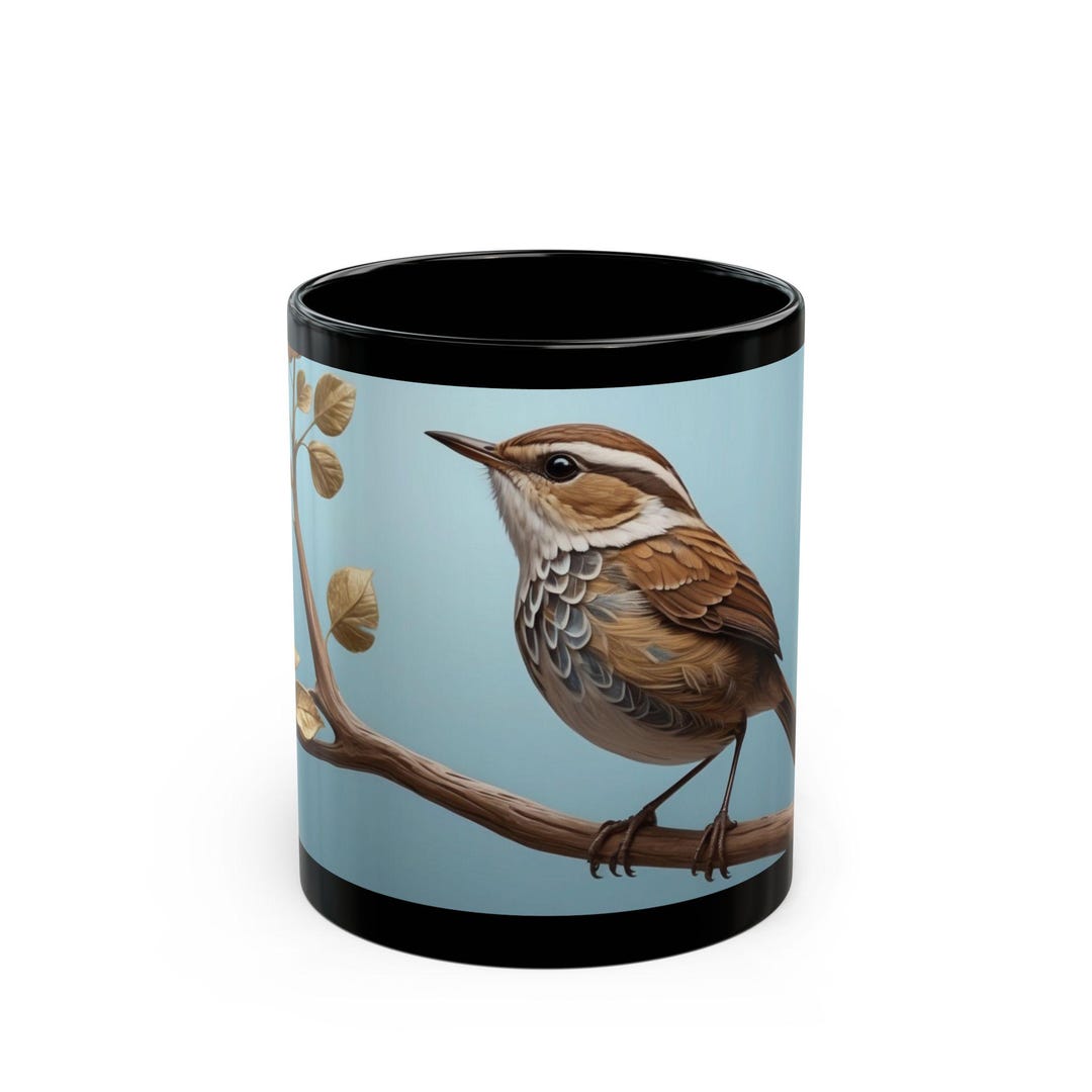 Wren Mug, Bird Mug, Bird Name Mug, Wren Lover, Bird Watcher Gift, Birding, Bird Gifts, Gifts ...