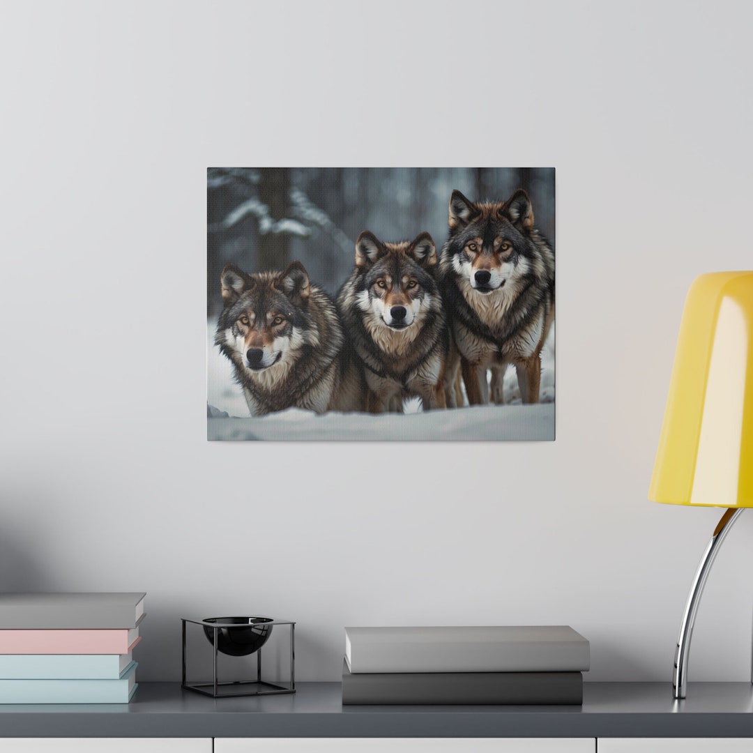 Wolf Wall Art, Wall Decor, Wolf Lover Gifts, Wolf Decor, Wolf Lover ...