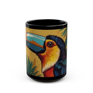 Toucan Mug in Pop Art Style, Beautiful Nature Mug, Nature Art, Bird Mug ...