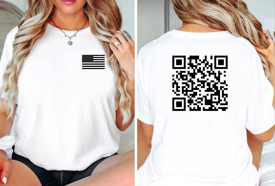 Trump Dance QR Code T Shirt Viral Trump Dance YMCA Qr Code Shirt Trump ...