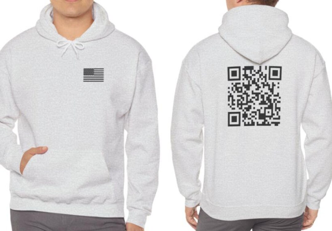 Trump Dance QR Code Hoodie Viral Trump Dance YMCA Qr Code Shirt Trump ...