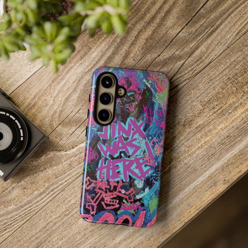 Arcane Jinx Tough Phone Case - Compatible With iPhone 16, 15, 14, 13 ...