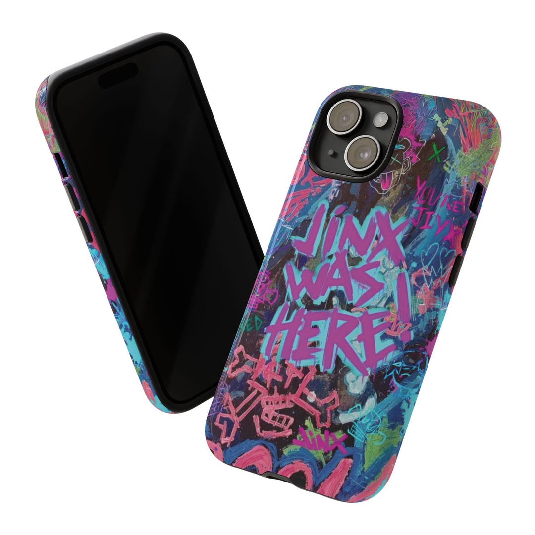Arcane Jinx Tough Phone Case - Compatible With iPhone 16, 15, 14, 13 ...
