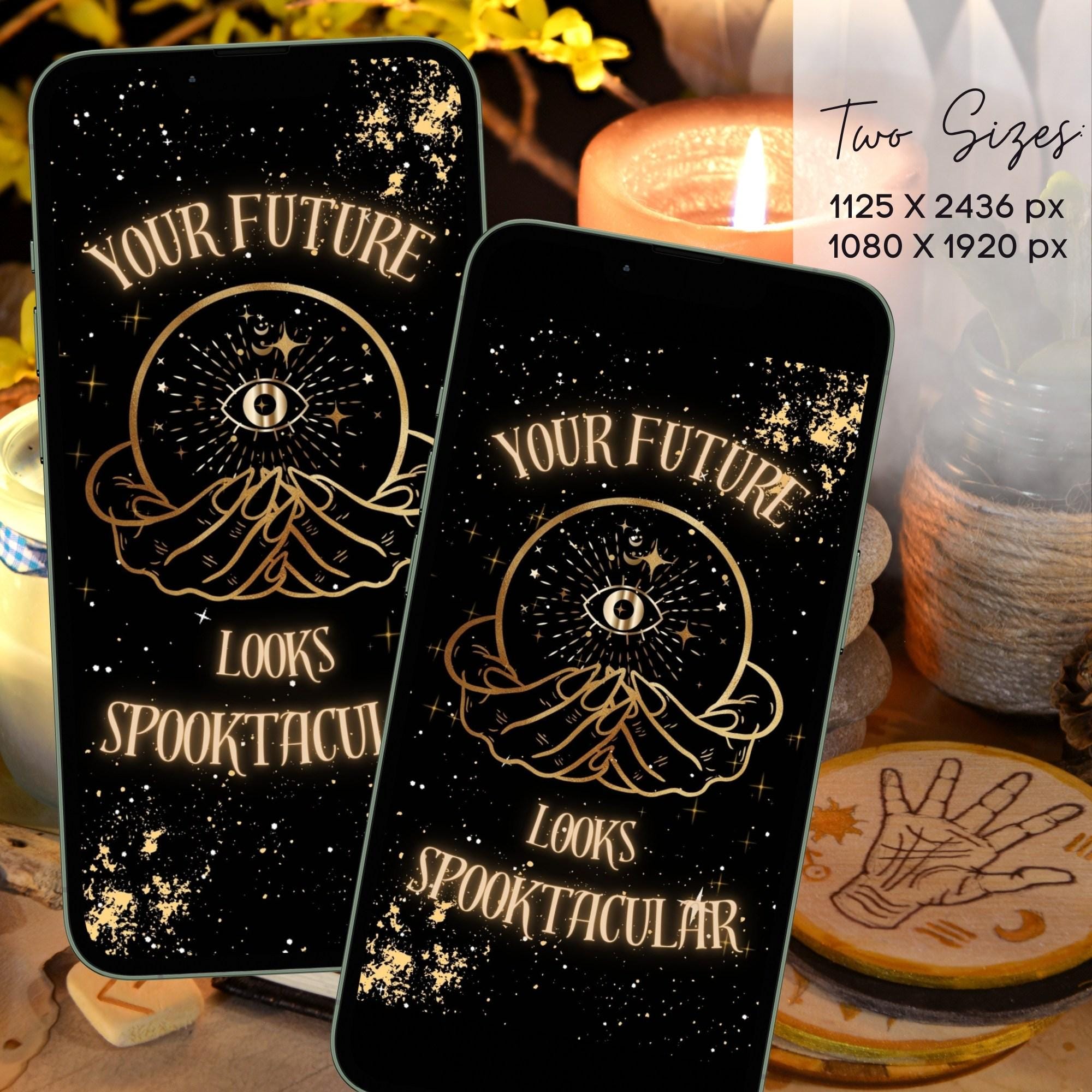 Crystal Ball Spooktacular Party Animated Invitation, Halloween Fortune ...