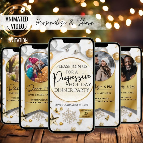 Progressive Party Invitation Wording