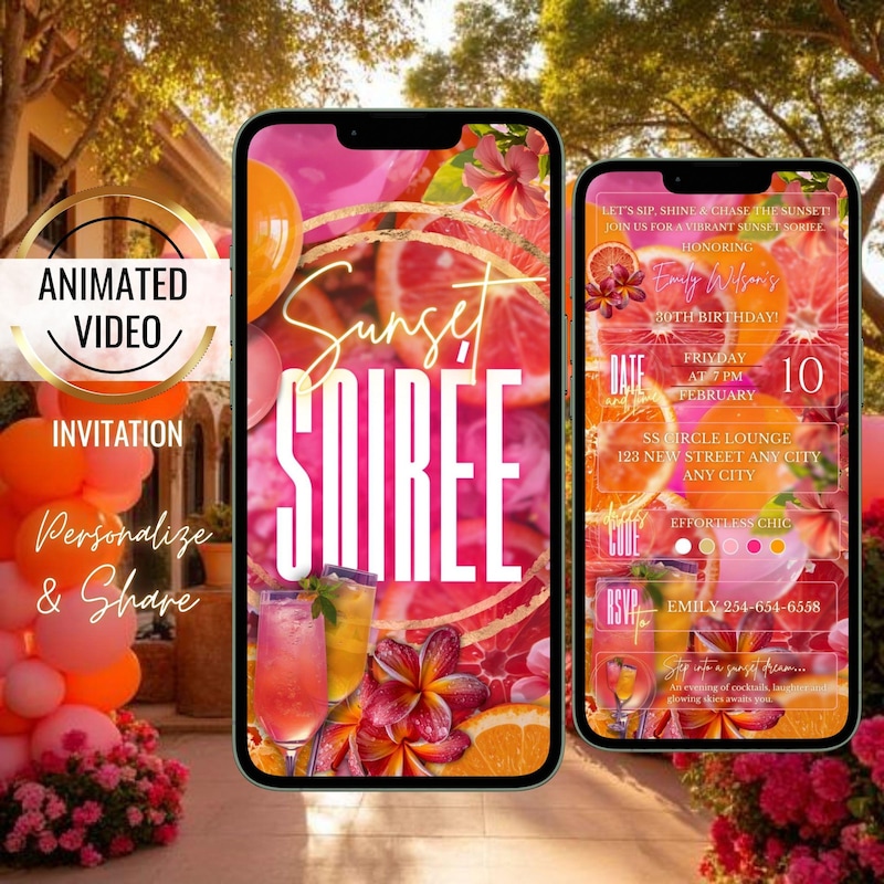 Sunset Birthday Party Decor - Etsy