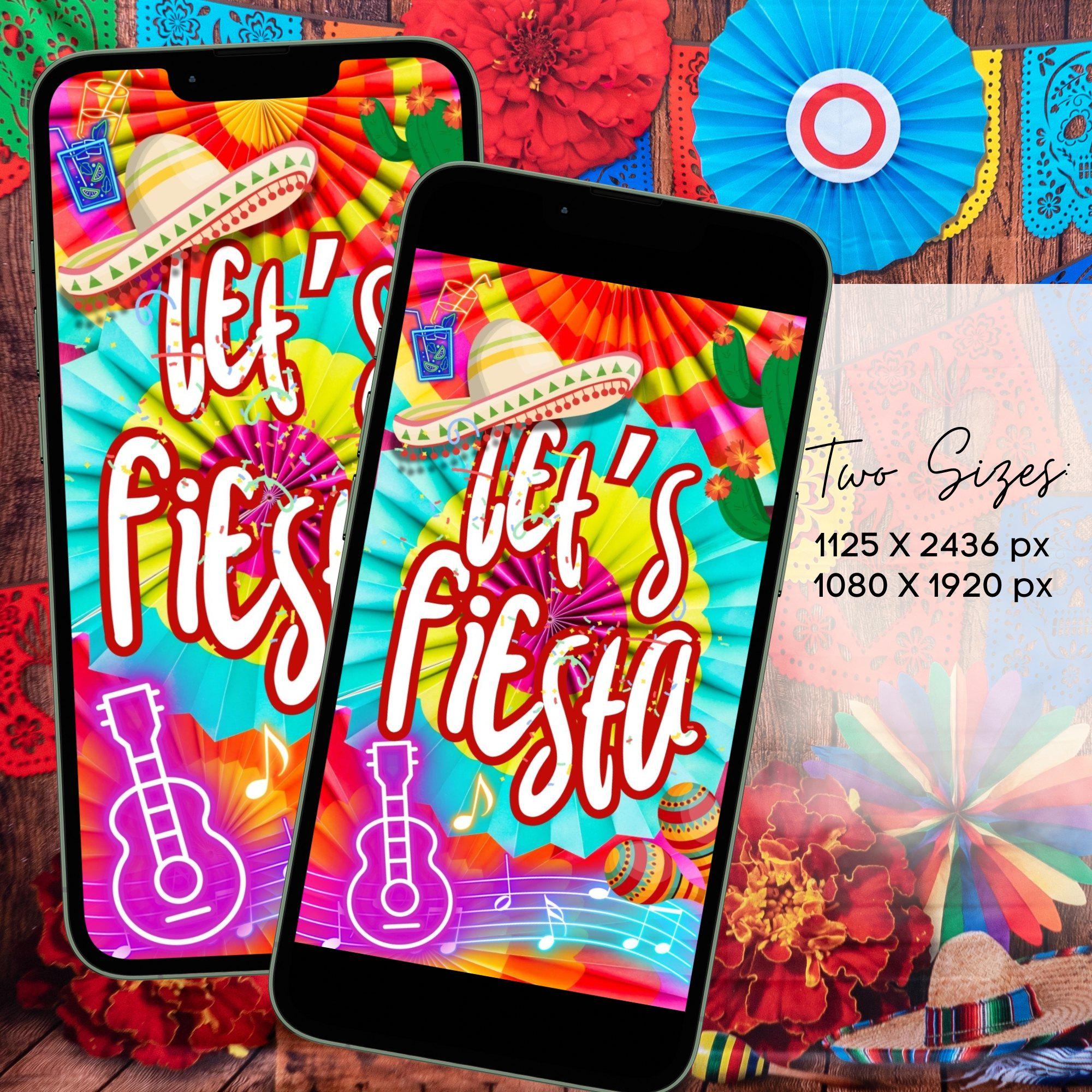 Video Fiesta Invitation, Animated Birthday Party Invite, Mexican Theme ...