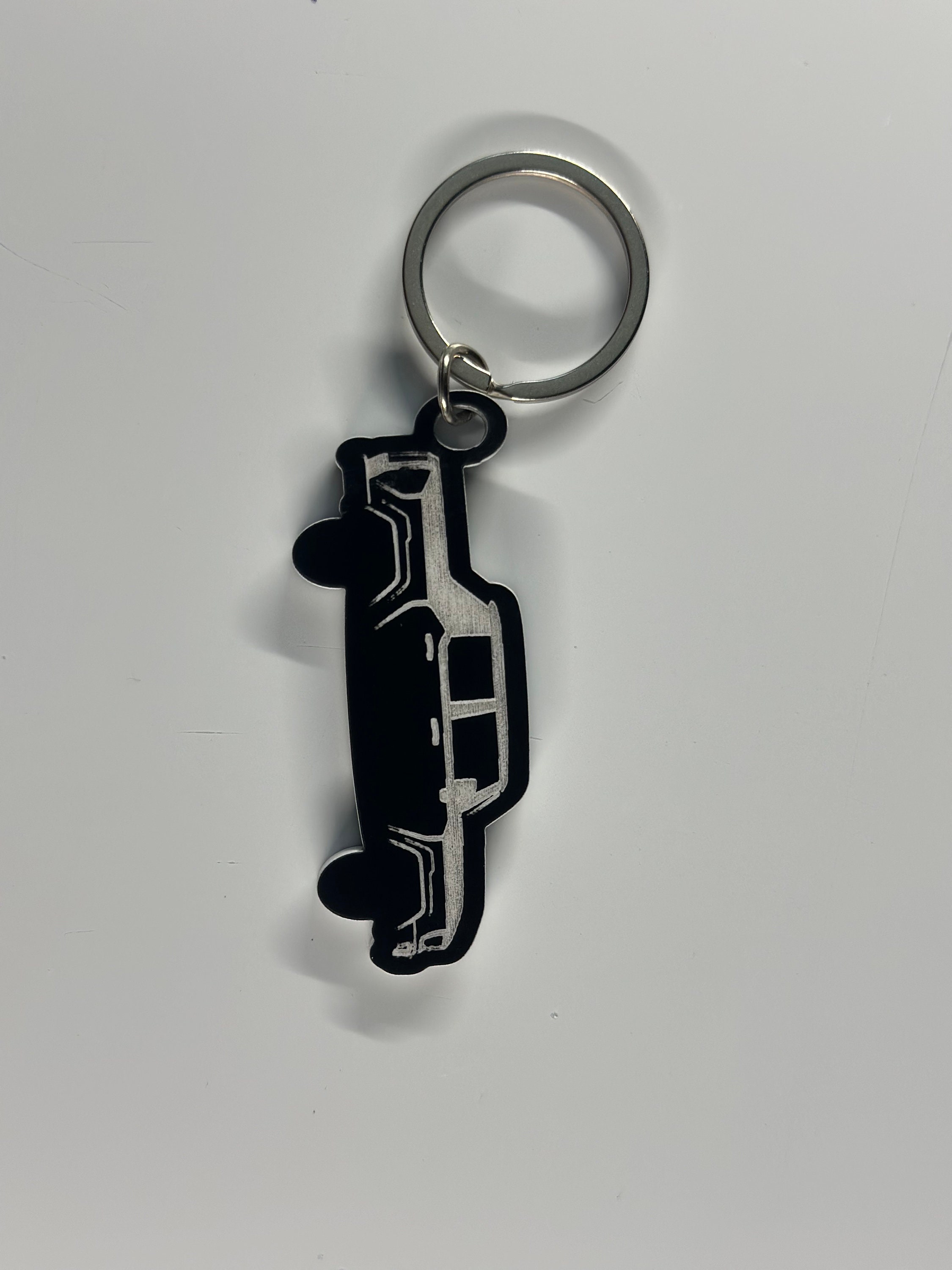 Hummer EV SUT Silhouette Keychain | Laser Engraved Acrylic | Car Guy ...