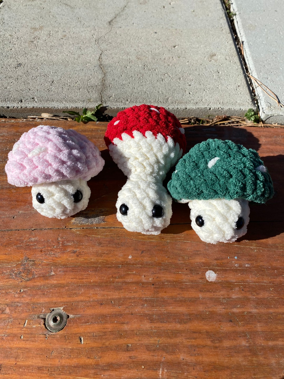Crochet Mushroom Pop fidget Toy - Etsy