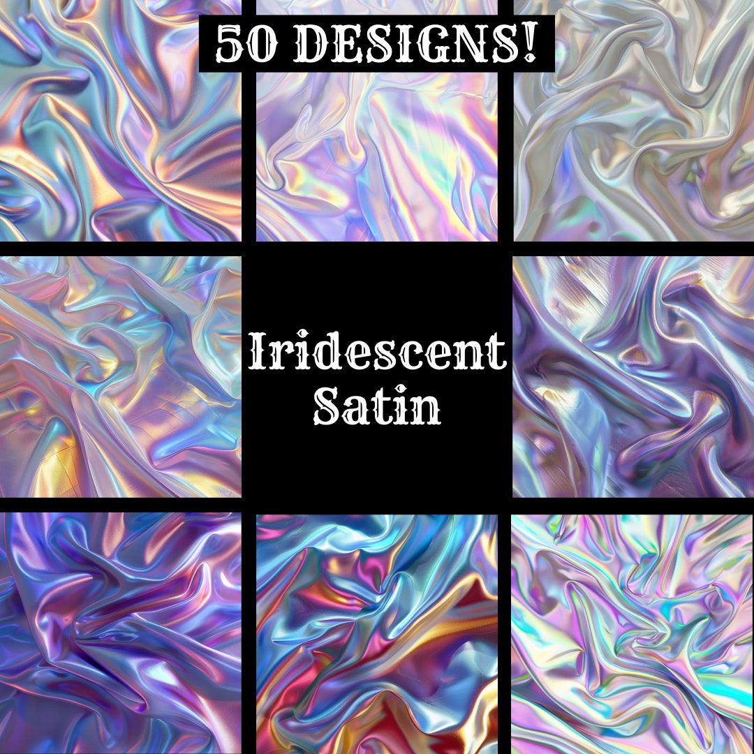 Iridescent Satin Paper, Iridescent Satin Printable Paper, Iridescent ...