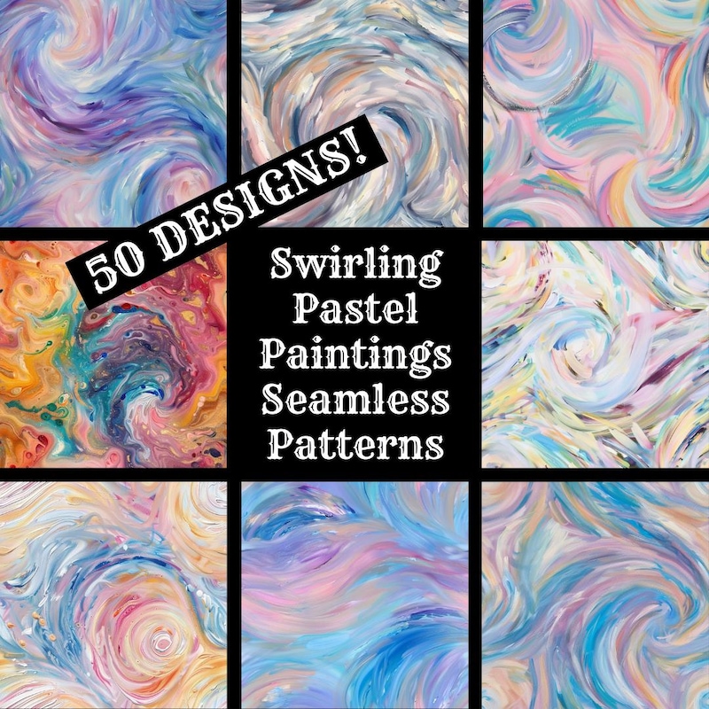 Swirl Painting - Etsy