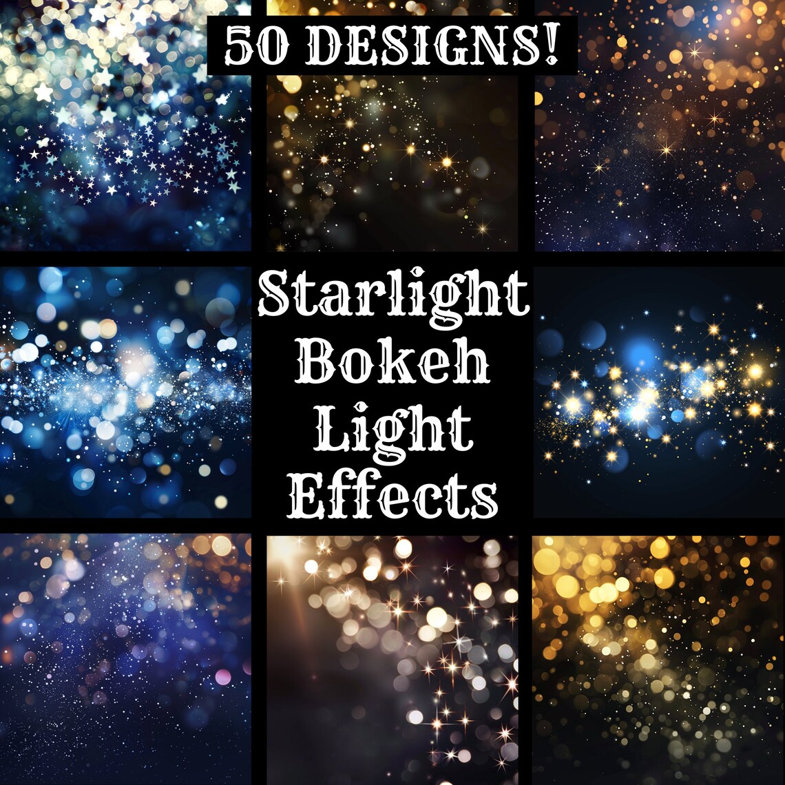 Starlight Bokeh Light Effects Paper, Bokeh Printable Paper, Starlight Bokeh Light Effects ...