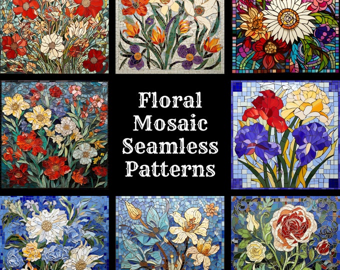 25 Printable Mosaic Pattern Templates PDF Download - Etsy