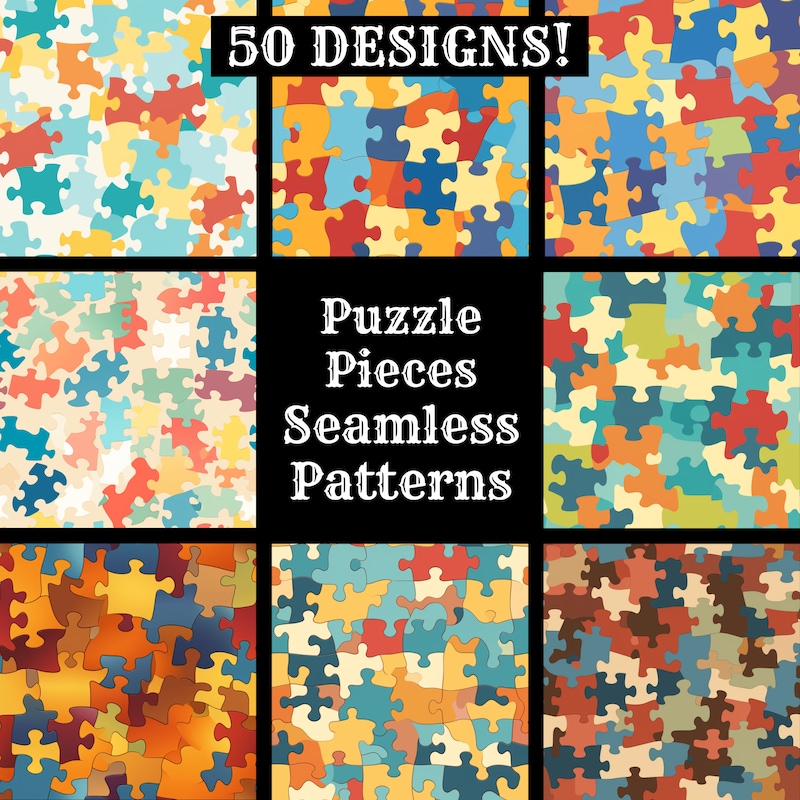 Geometric Puzzle - Etsy