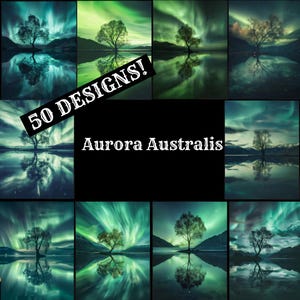 Aurora Australis Journal Paper, Aurora Australis Printable Paper ...
