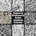 Engraved Swirls Seamless Pattern: Ornamental Digital Paper (digital ...
