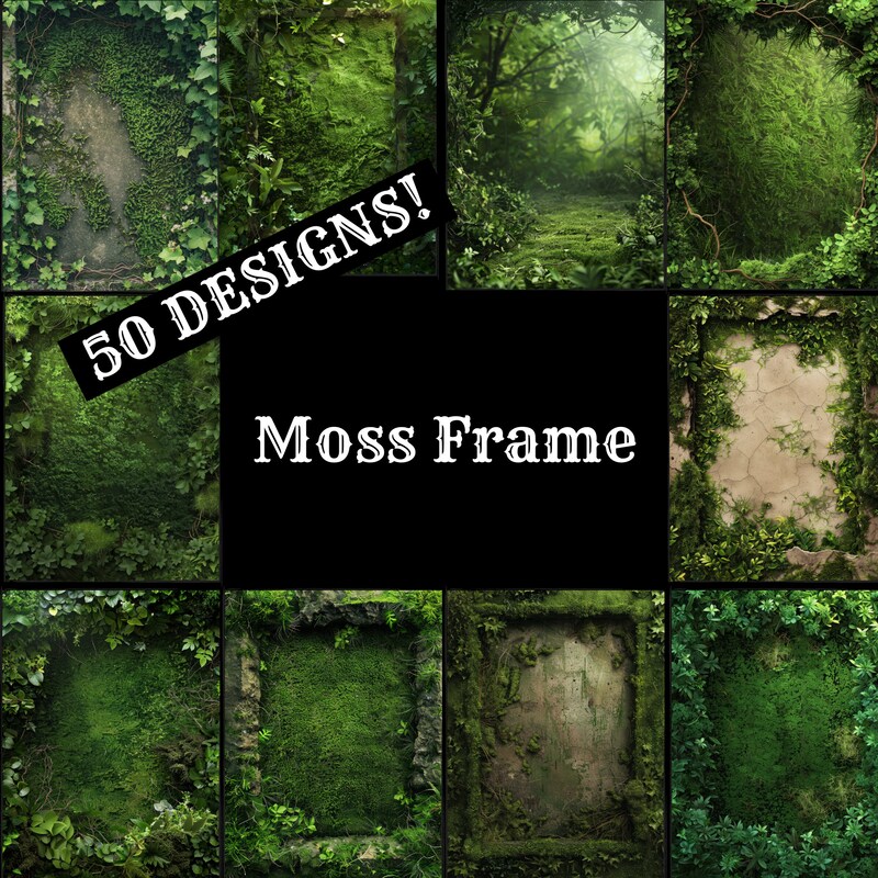 Moss Frame - Etsy